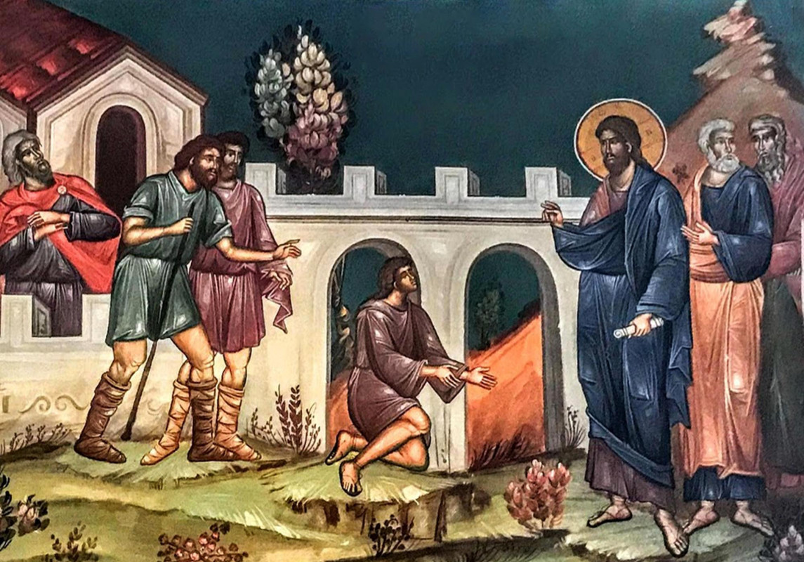 Sfântul Teofan Zăvorâtul – Vindecarea orbului din Ierihon - Mănăstirea ...